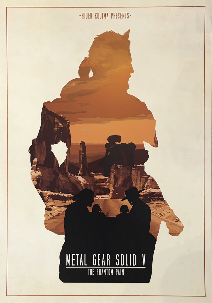 Metal Gear Solid V The Phantom Pain Poster – Head Space