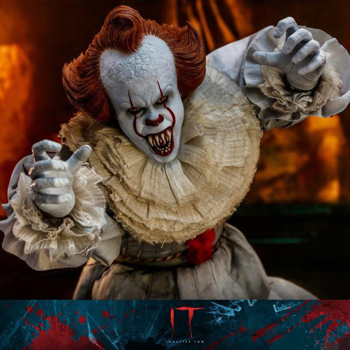 IT Chapter 2 MMS555 Pennywise 1/6th Scale Collectible Figure ( opened ...