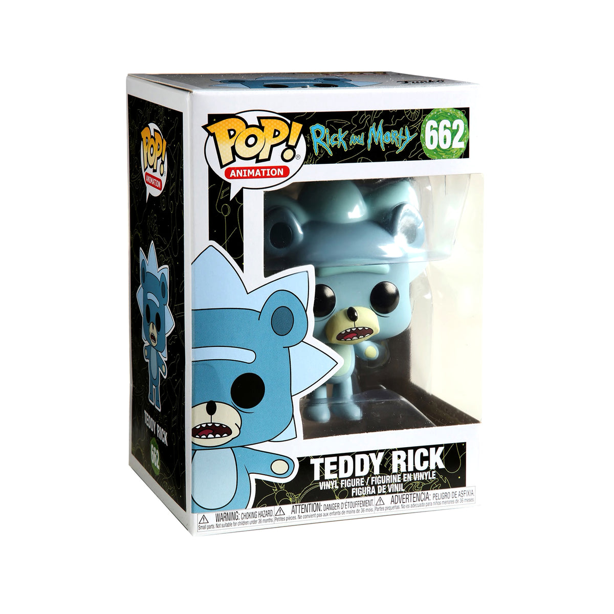 Funko Pop! Rick and Morty Teddy Rick Figure – Head Space