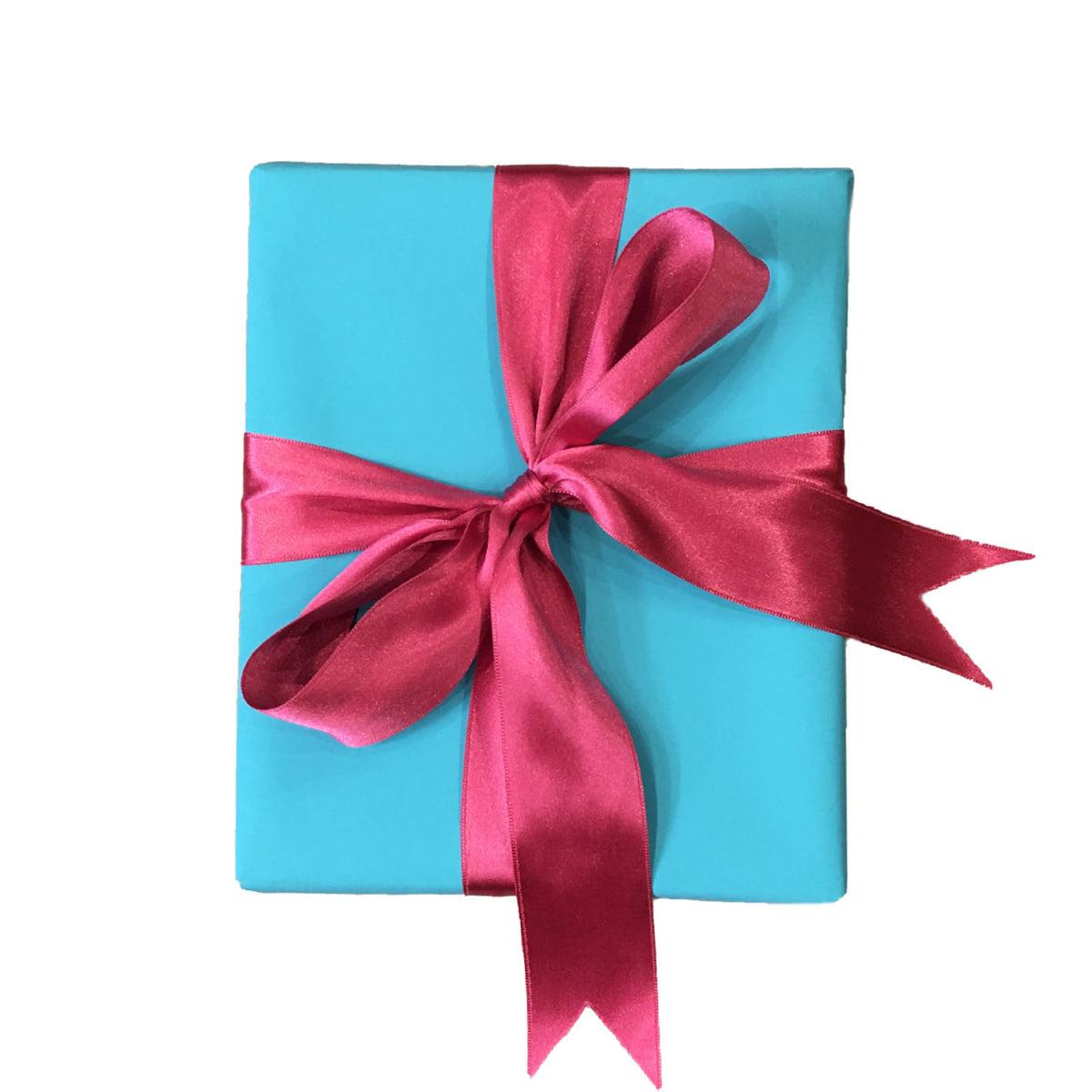 Gift Wrapping - Blue with Pink Ribbon – Head Space