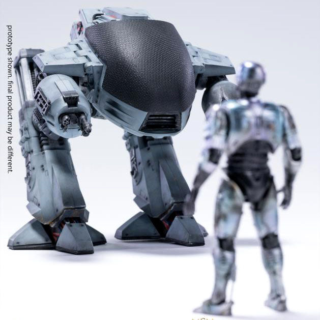 RoboCop ED-209 vs. RoboCop SDCC 2022 PX Previews 1:18 Scale Exclusive ...