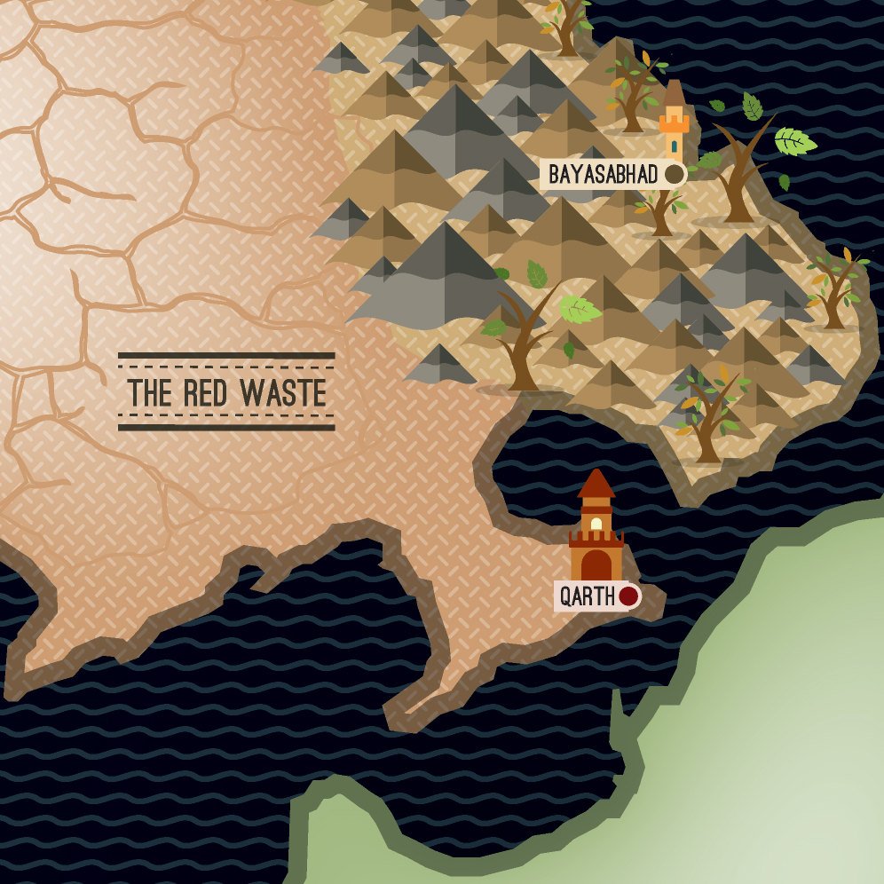 The Map of Essos – Head Space